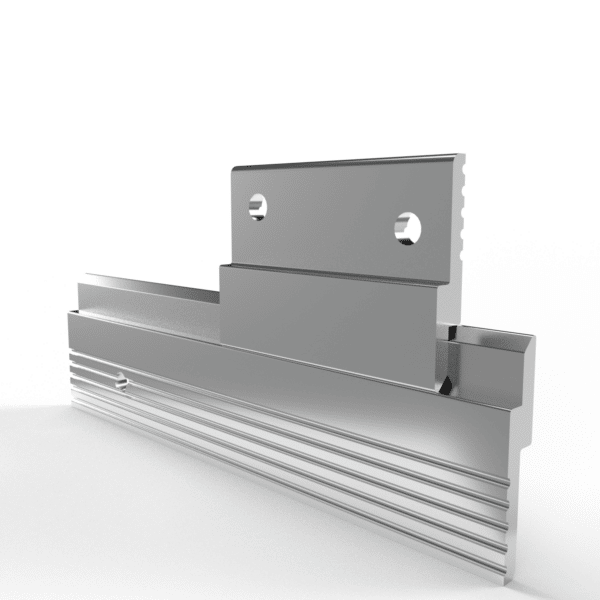 Aluminum Z Clip Kit, Rails, 2 Inch Z Clips & Mounting Hardware Included