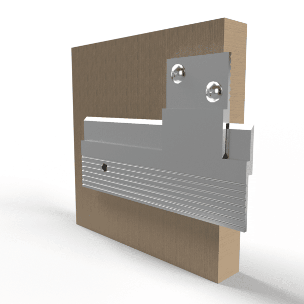 Aluminum Z Clip Kit, Rails, 1 1/2 Inch Z Clips & Mounting Hardware Included