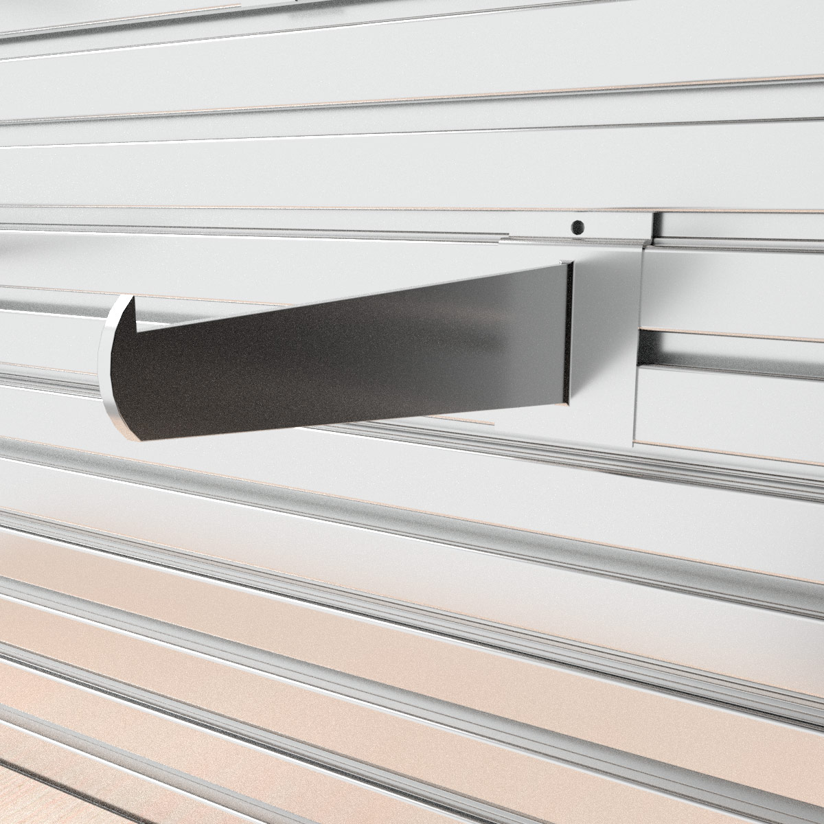 Standard, Mill Finish, Slatwall Panel Systems