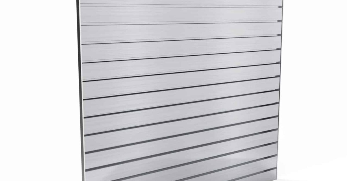 Standard, Mill Finish, Slatwall Panel Systems