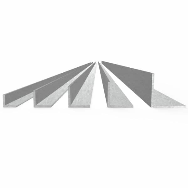 Architectural Aluminum Angles | 6063-T6 Profiles | Mill Finish
