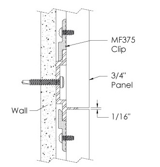 Recessed Reveal - Monarch Metal Inc.